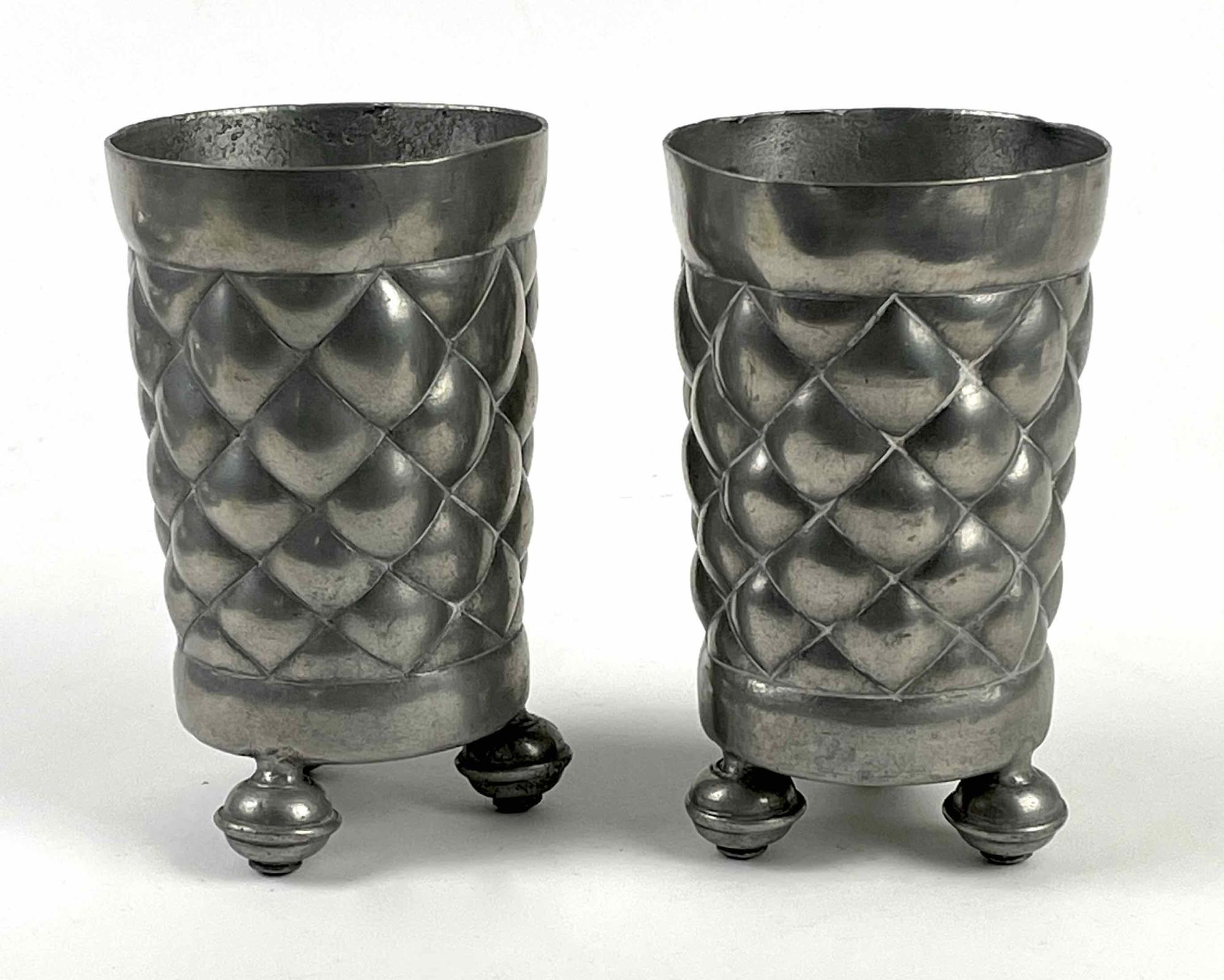 Drinking vessel (pair) | Historic Odessa Foundation